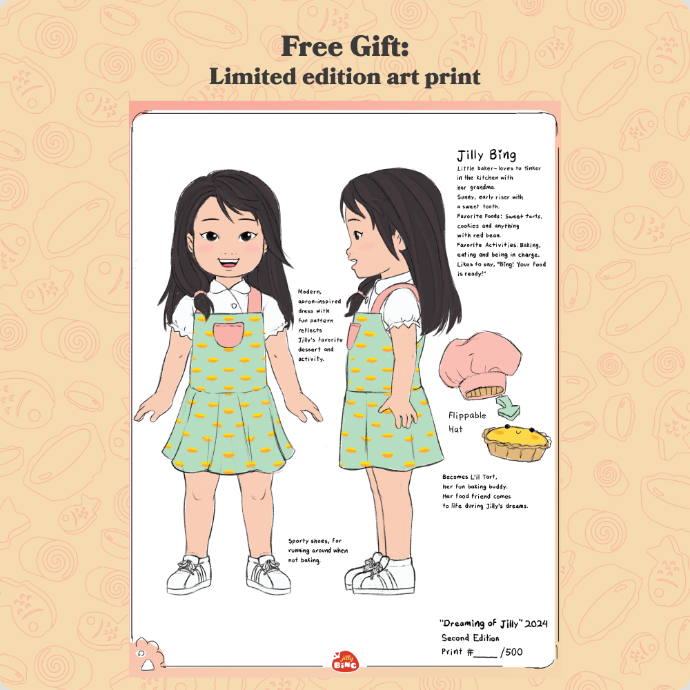 Authentic Asian American Dolls - Jilly Bing